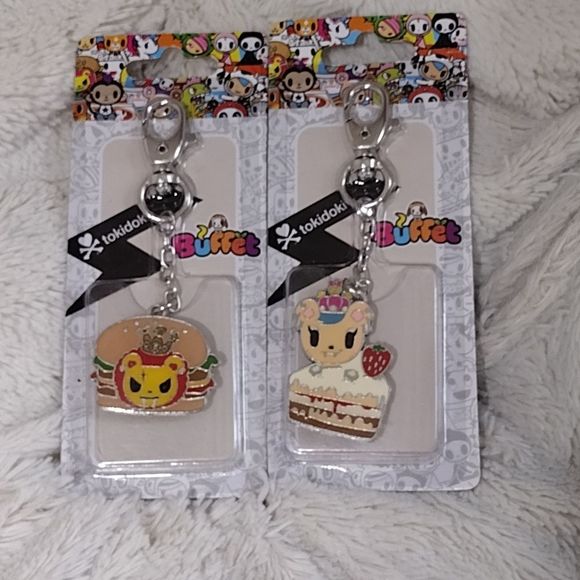 tokidoki | Other | Tokidokimetalfood Buffet Keychains Papa Lion Siberia ...